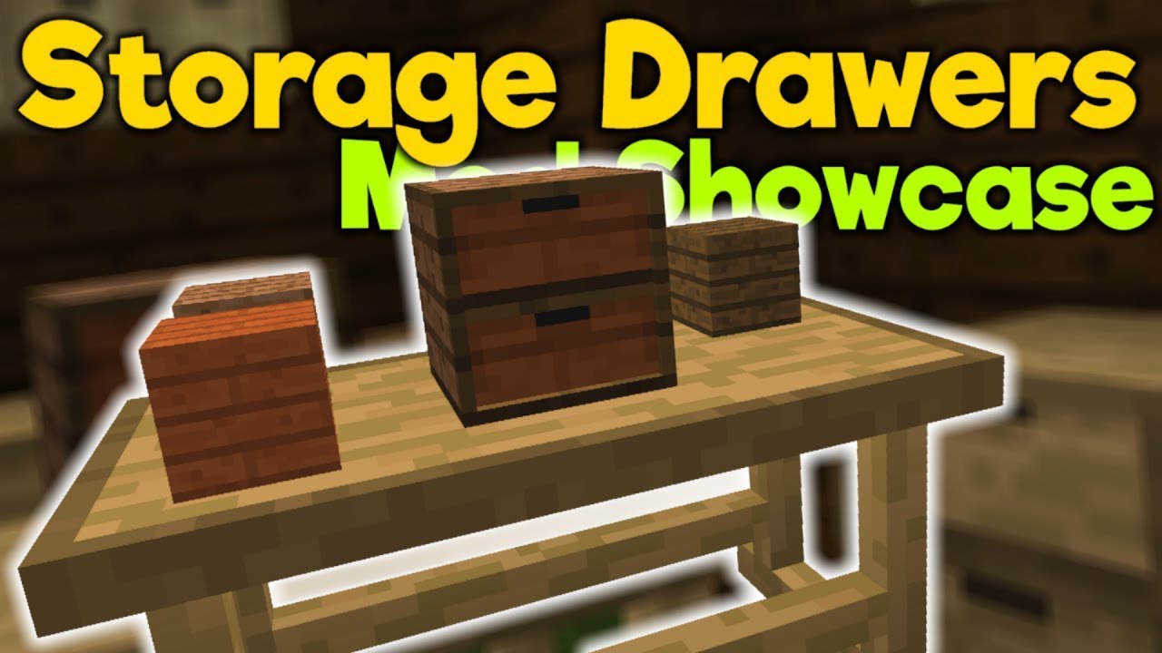 COMMENT AVOIR DES DRAWERS SUR MINECRAFT SANS MODS ! - YouTube