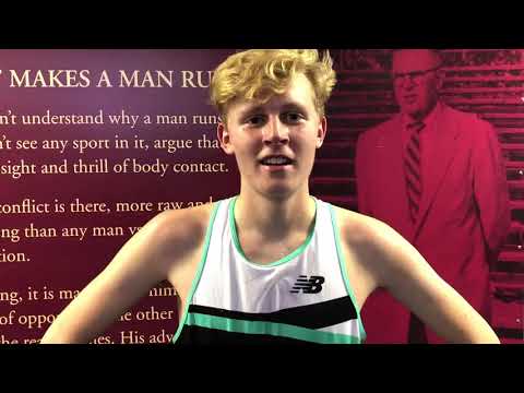 NBNI: Ryan Oosting Runner Up in the 2 Mile Run - YouTube