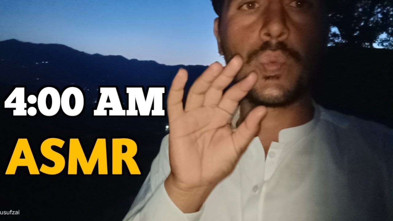 Early Morning ASMR || 4am morning 🌅 Asmr - YouTube