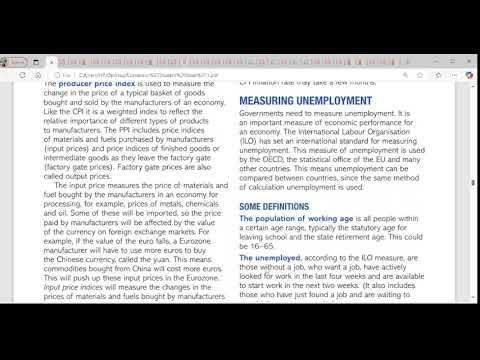 Economics AS'Level(Producer Price Index and Measuring Unemployment ...