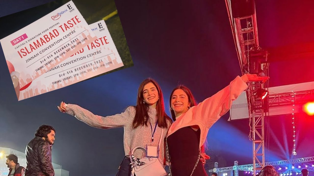 Islamabad Taste Food Festival 2021 🍱 🔥| Day 1 | Jinnah Convention ...