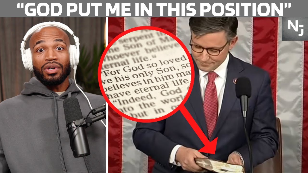 Speaker of The House Mike Johnson BODLY PREACHES Scripture, God Haters ...
