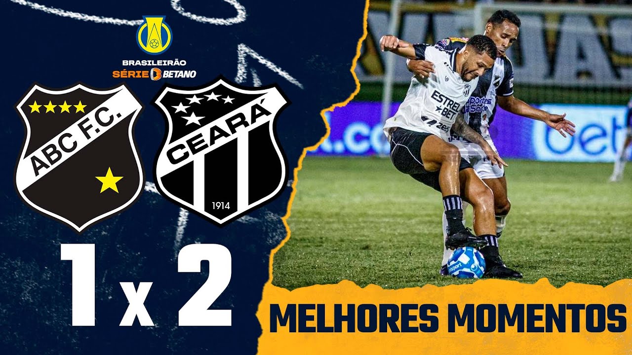 ABC 1 X 2 CEARÁ - MELHORES MOMENTOS (Brasileirão Série B 23) - YouTube