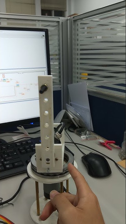 rotary invert pendulum using 2 DOF PID - YouTube