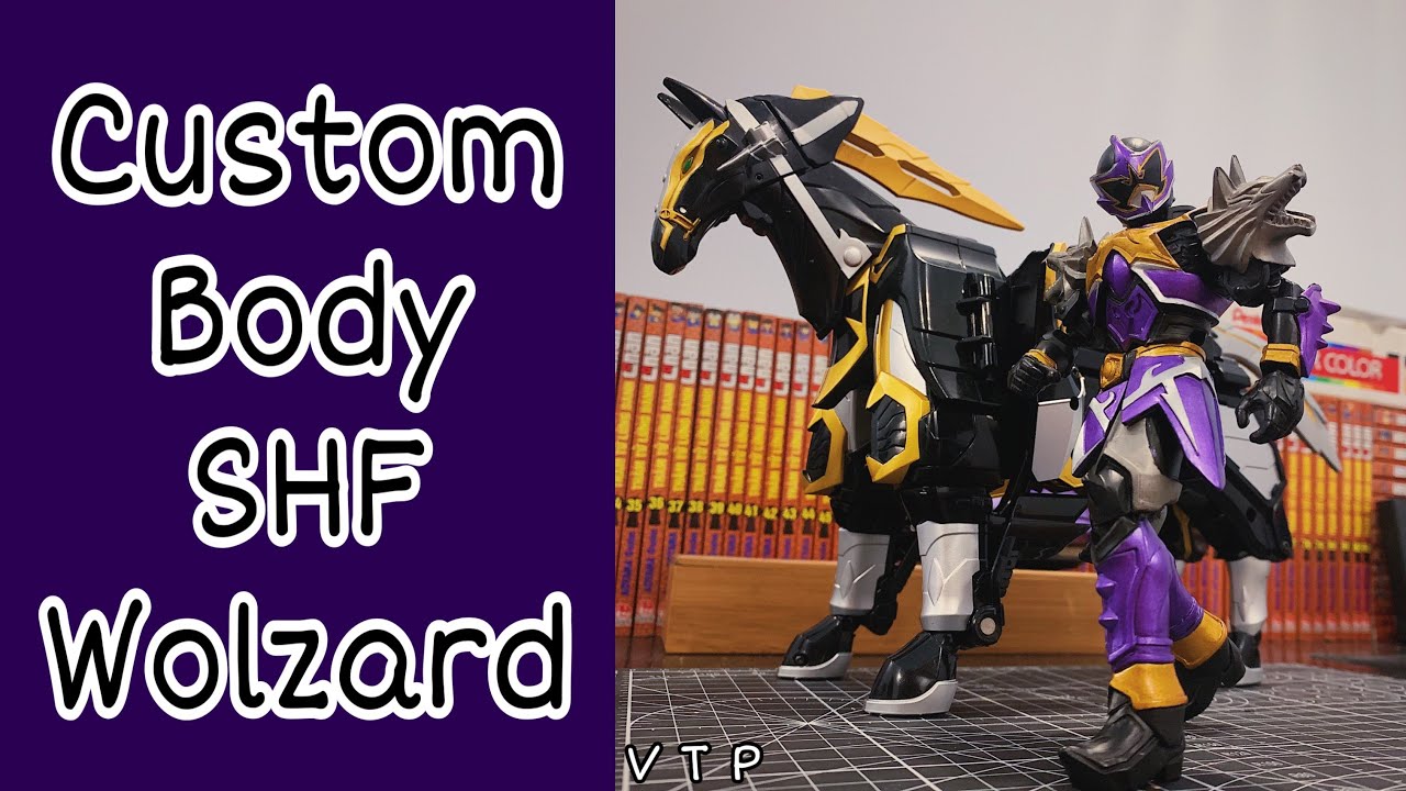 Custom body SHF Wolzard | custom khớp cho mô hình tĩnh | VTP - YouTube