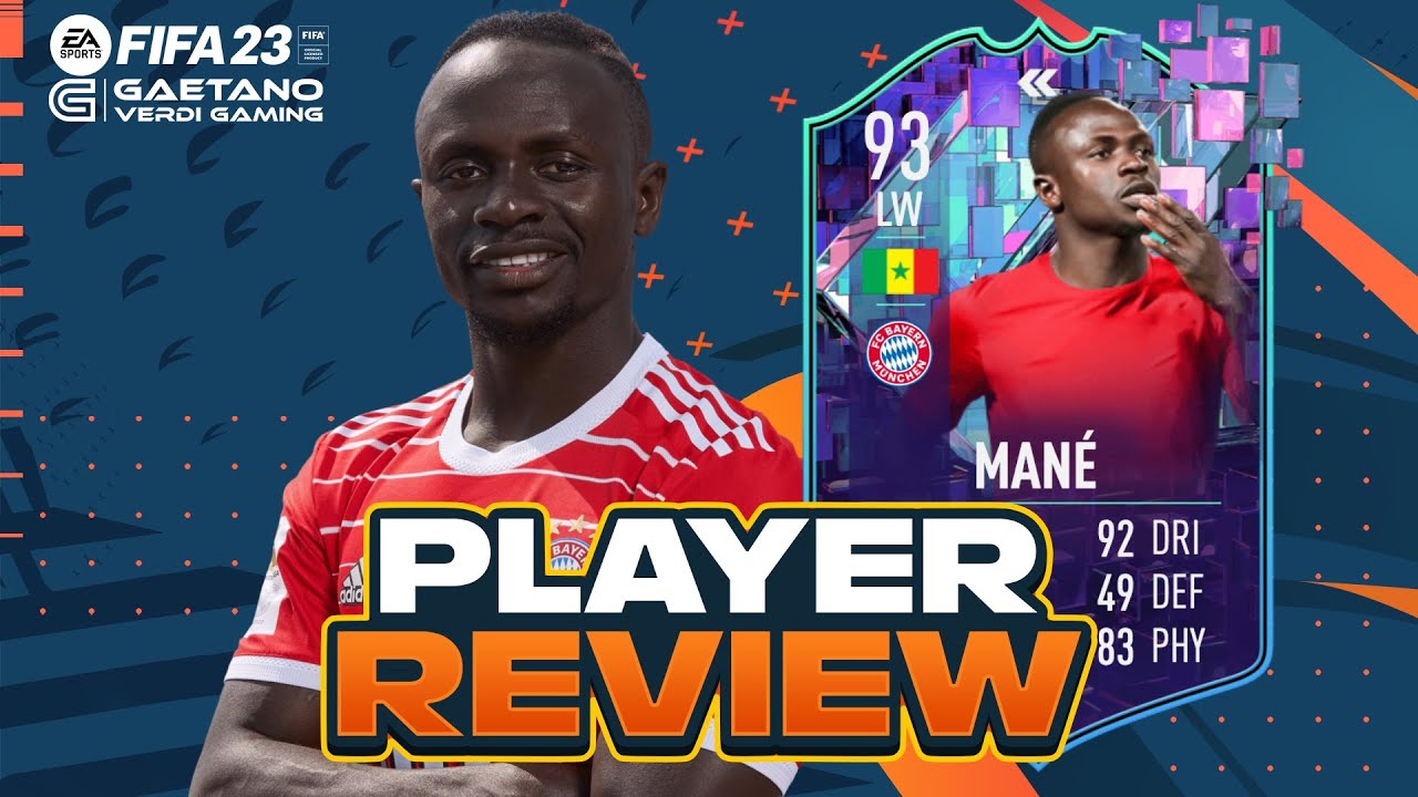 SADIO MANE 93 - Lohnt sich die SBC? - FIFA 23 Player Review - YouTube