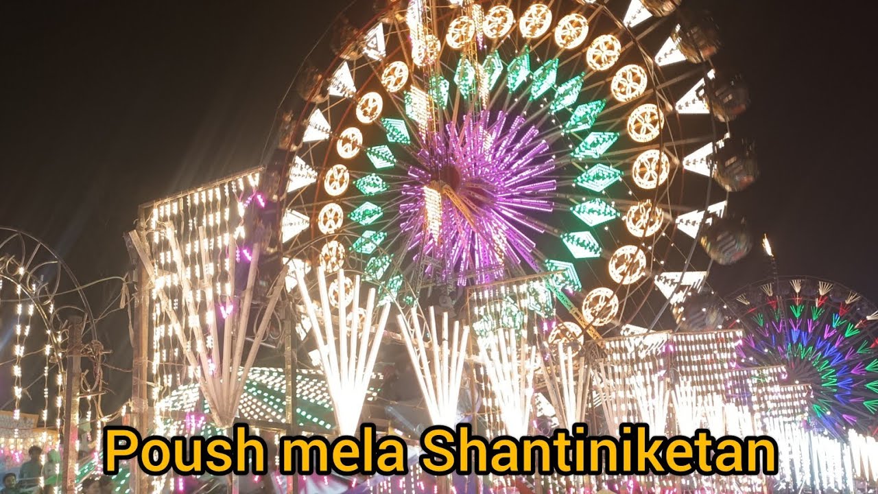 Exploring Poush Mela: The Vibrant Festival of Shantiniketan - YouTube
