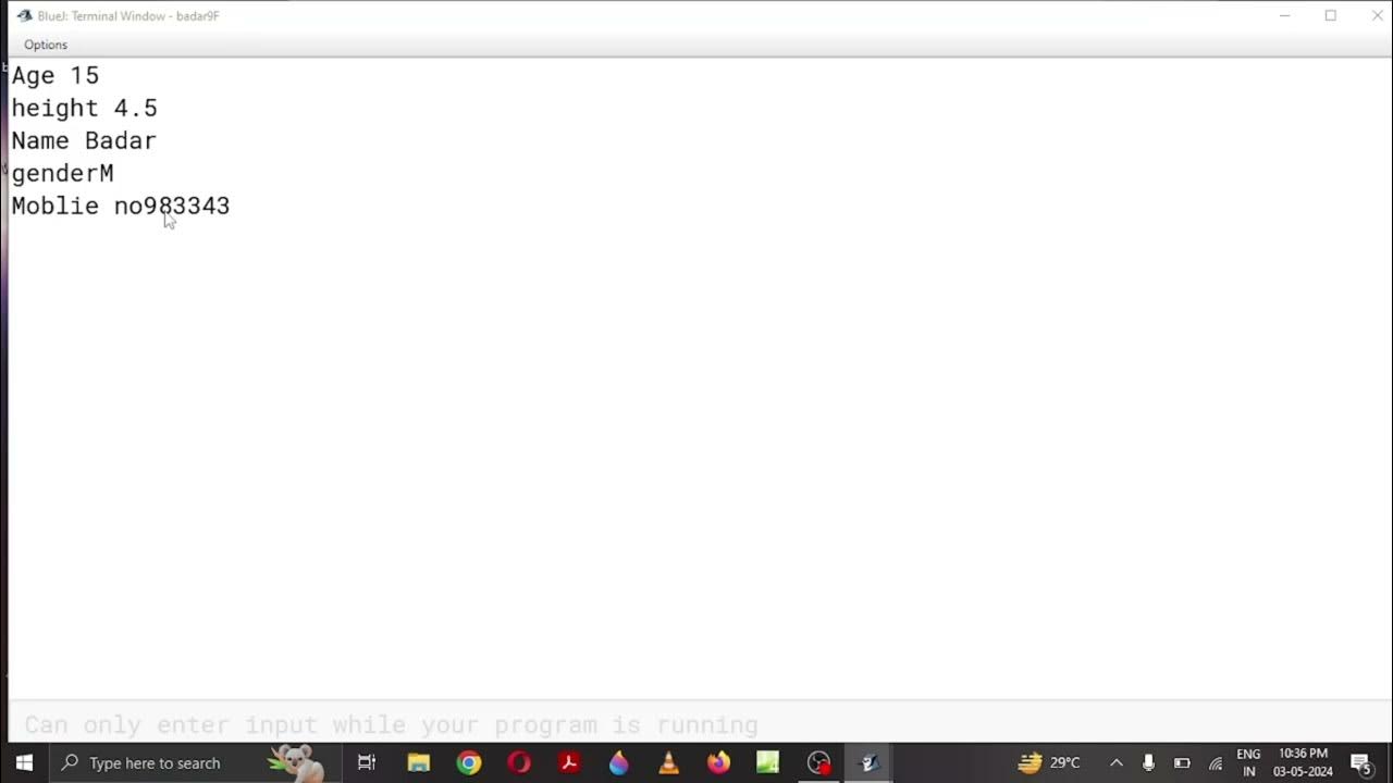 Bluej Part 02 || Datatypes || for beginners - YouTube