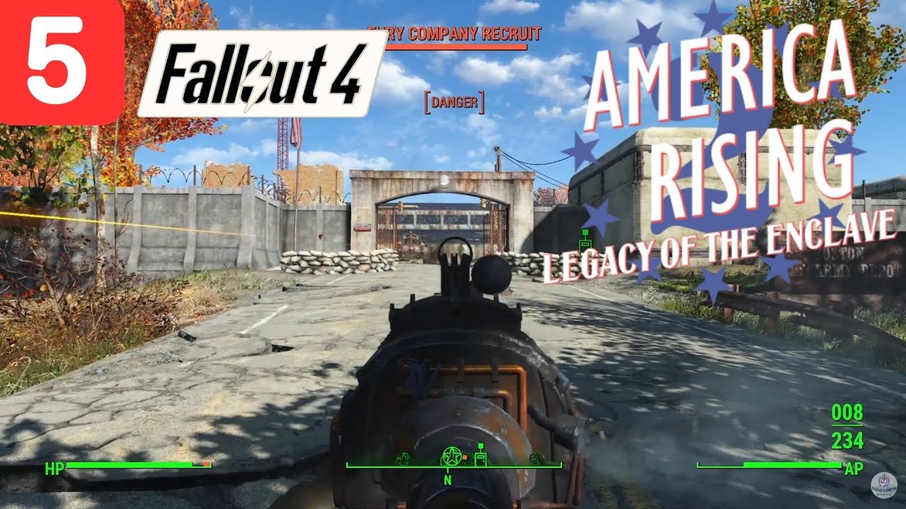 FALLOUT 4 DLC Mod 2024: AMERICA RISING 2 Gameplay Pt 5 | Who is Vanessa ...