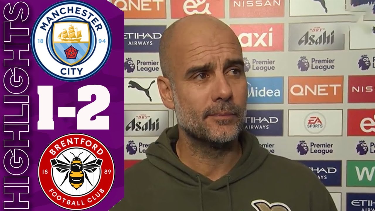"The better team won" Pep Guardiola Post Match Interview | Manchester ...