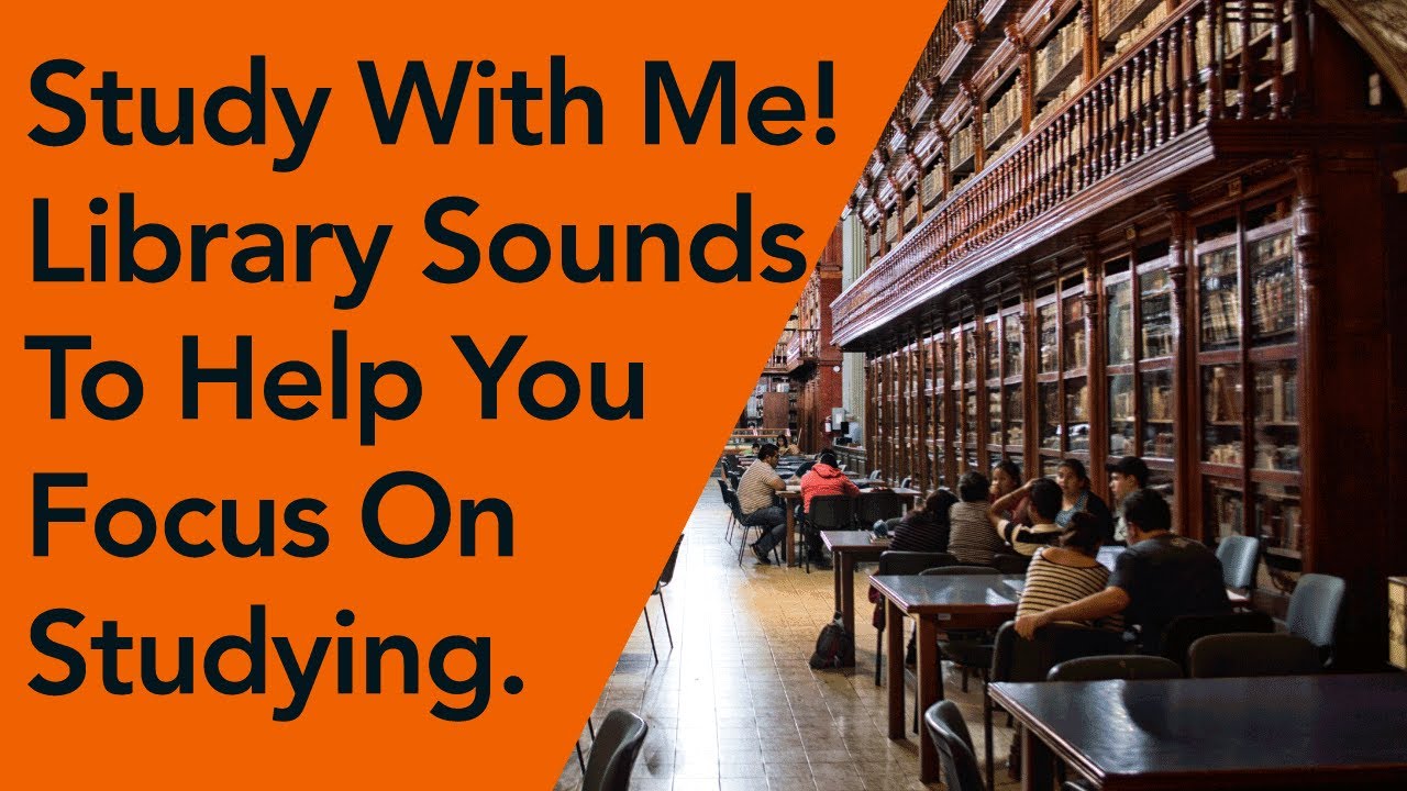 library sounds/Library ambience For Focusing | White Noise World - YouTube