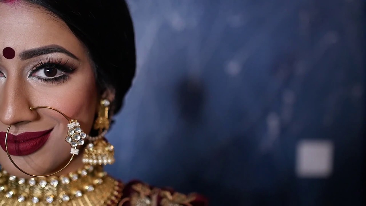 Indian Bridal Makeup with Pink Orchid Studio - YouTube