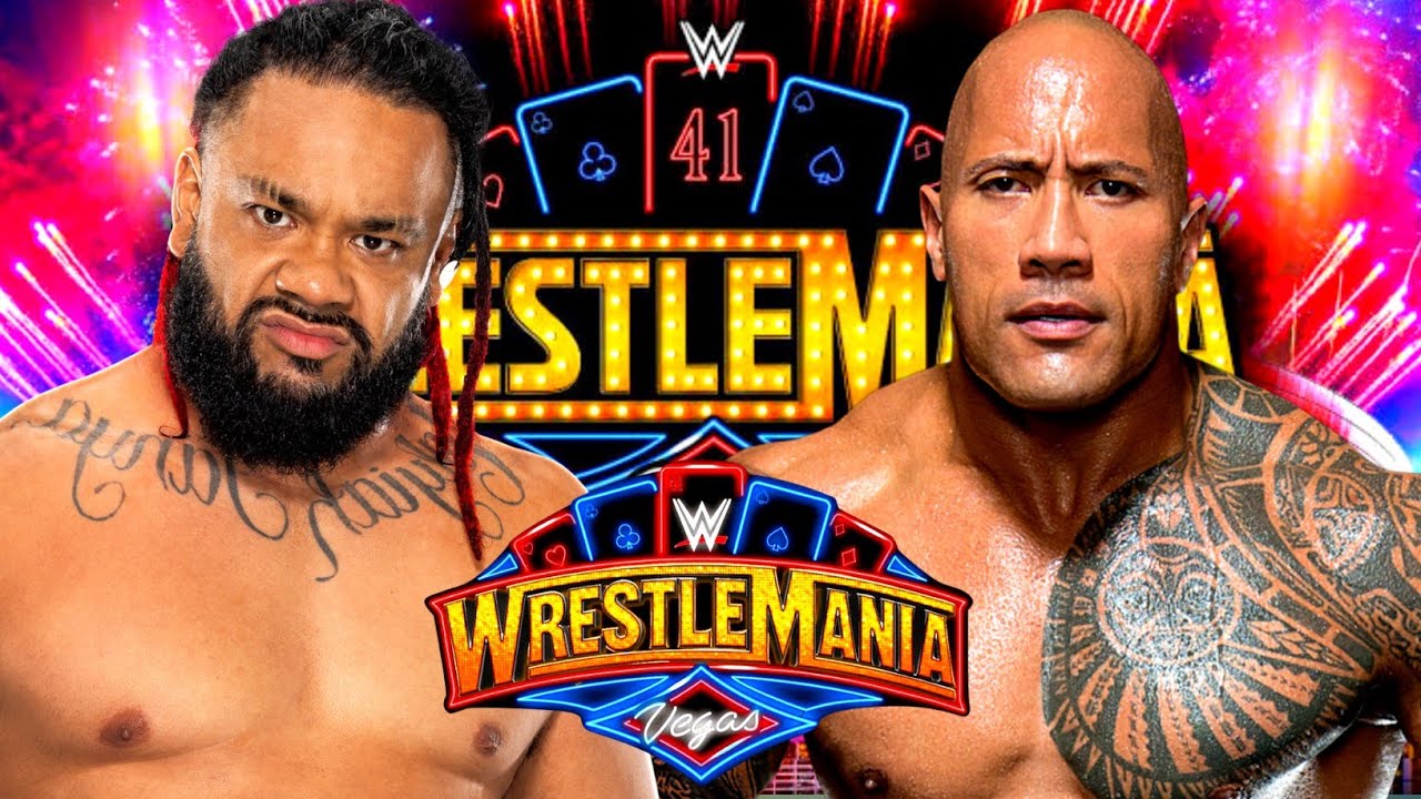 WWE2K24 - Jacob Fatu Vs The Rock Full Match | Extreme Rules ...