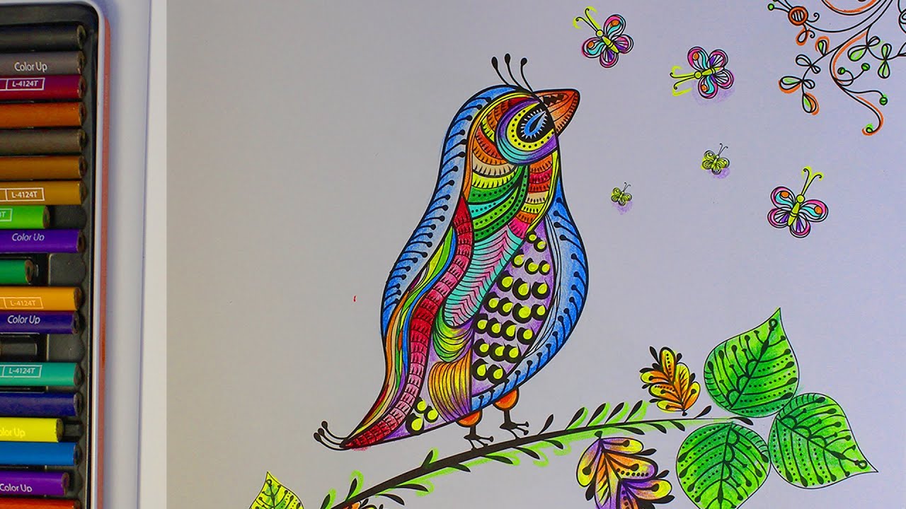 How to Color with Colored Pencils | How to Draw and Color Kids TV - YouTube