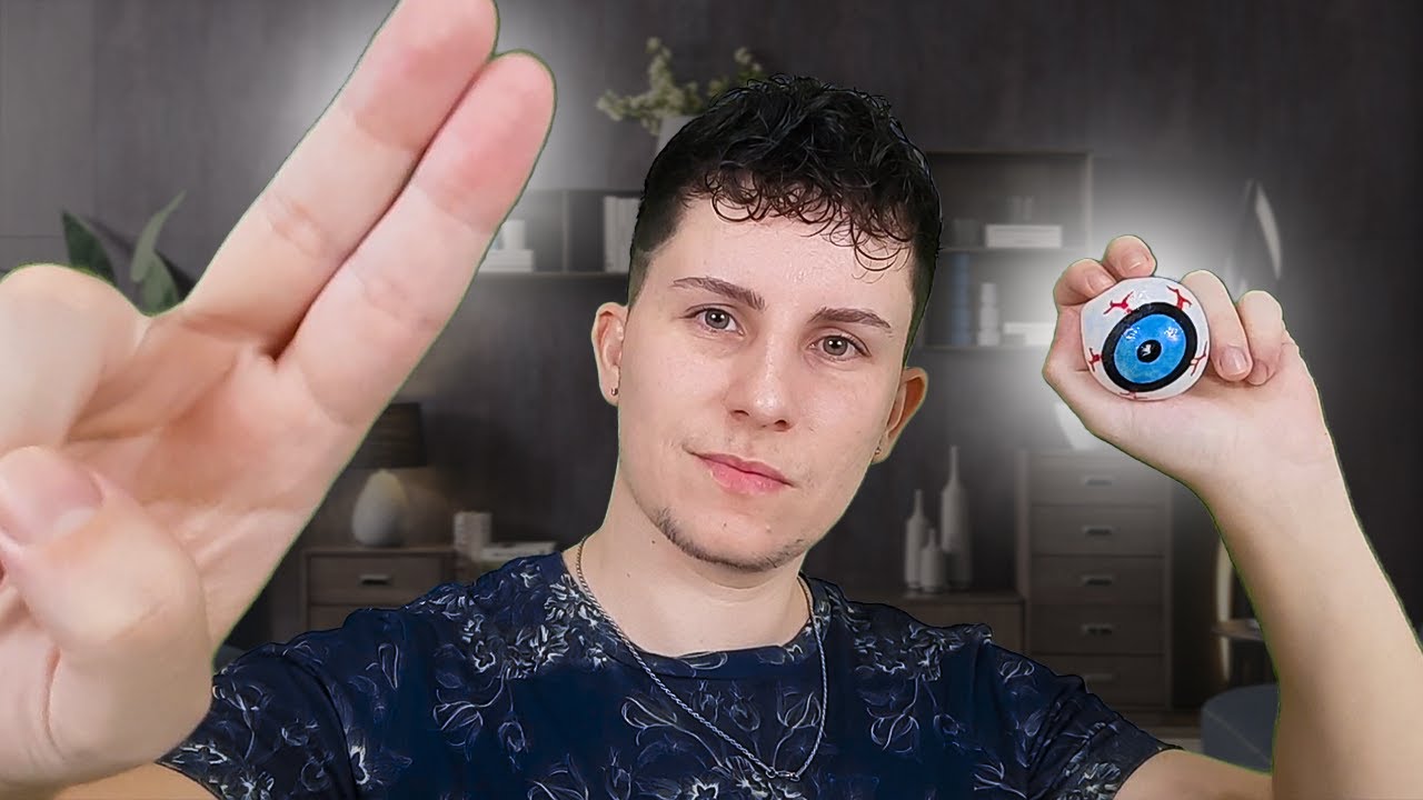 ASMR - TERAPIA DE FOCO VISUAL 👁👁 Testando sua visão! - YouTube