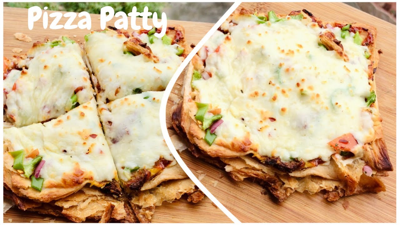 Pizza Patty Recipe | Patty Pizza | Pizza Patties | Subway Style Aloo ...