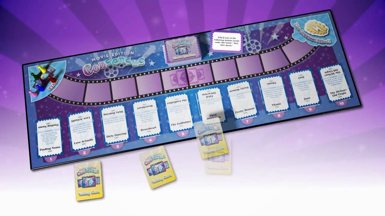 Consensus Movie Edition Board Game: How to Play - YouTube