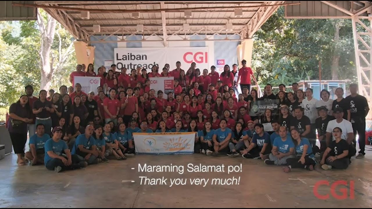 Laiban Outreach Program Highlights - CGI Philippines - YouTube