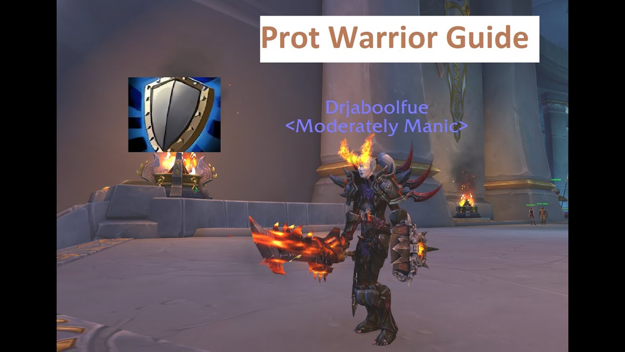 Protection Warrior Guide The War Within Expansion Start - YouTube