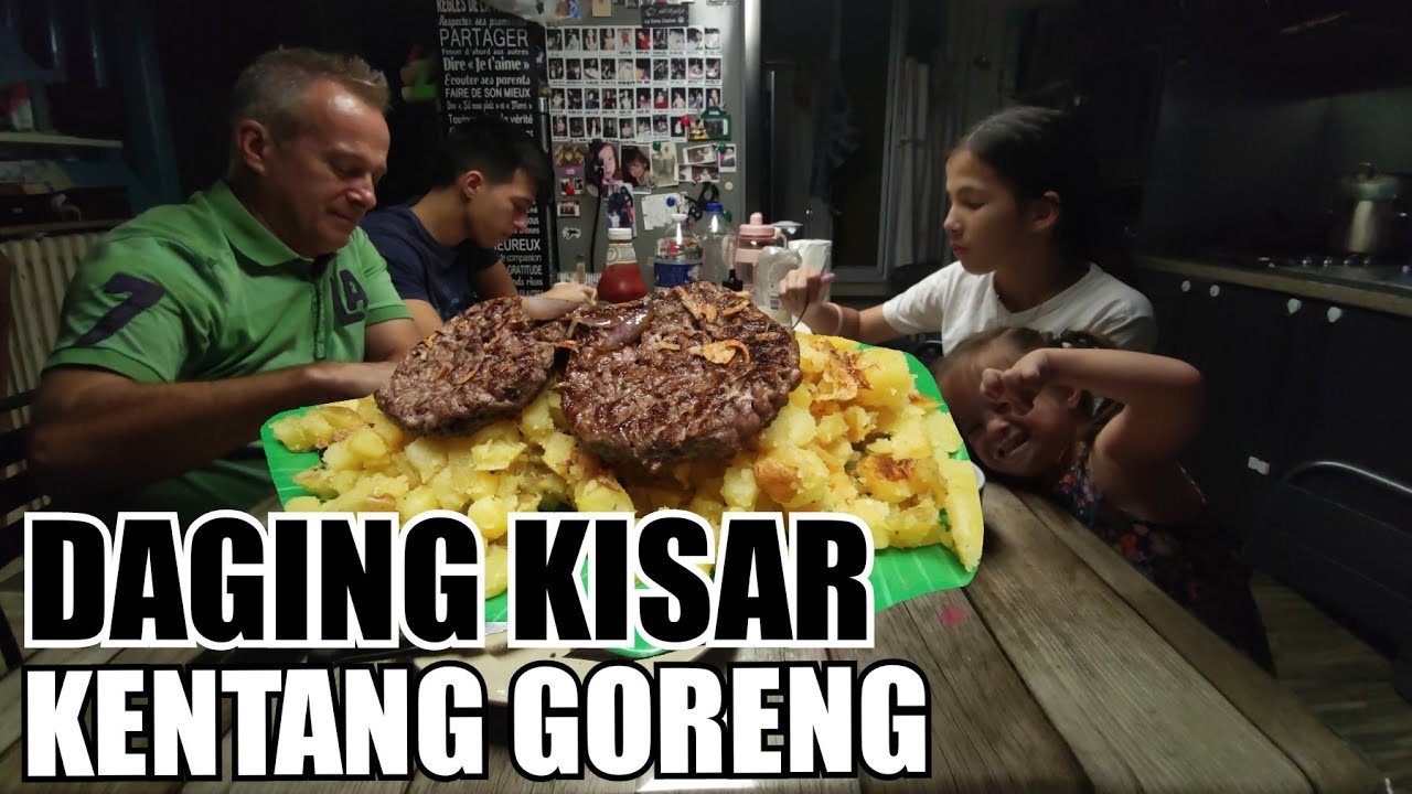 DAGING KISAR KENTANG GORENG | Resepi mudah - YouTube