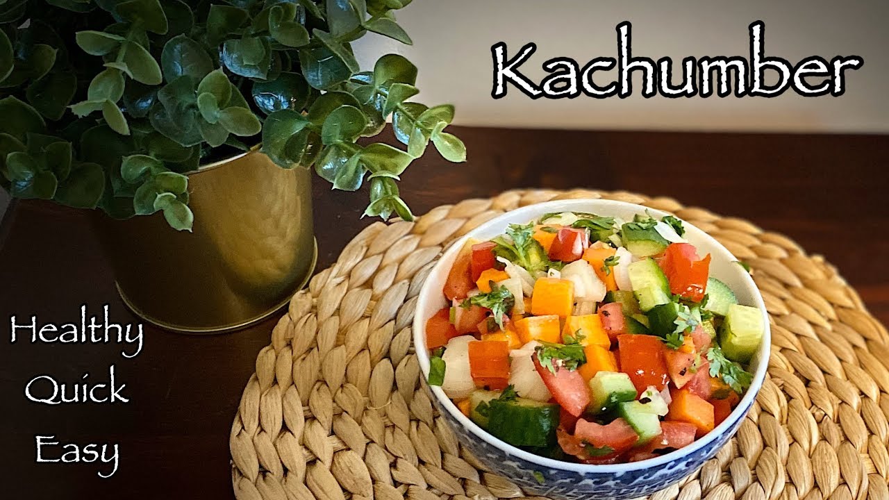 Kachumber | kachumber Salad Recipe | Healthy Salad recipe | How to make ...