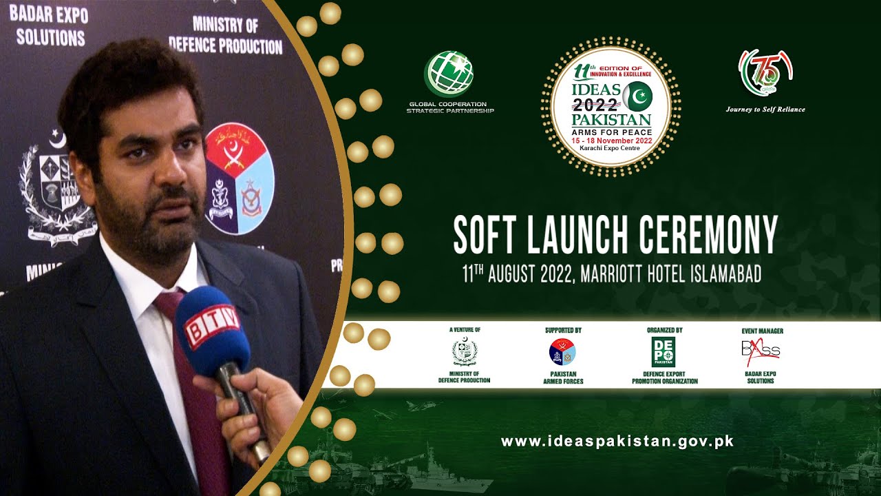 Mr. Shahzad Godil - Armored Vehicles Pakistan Pvt. Ltd, at the soft ...