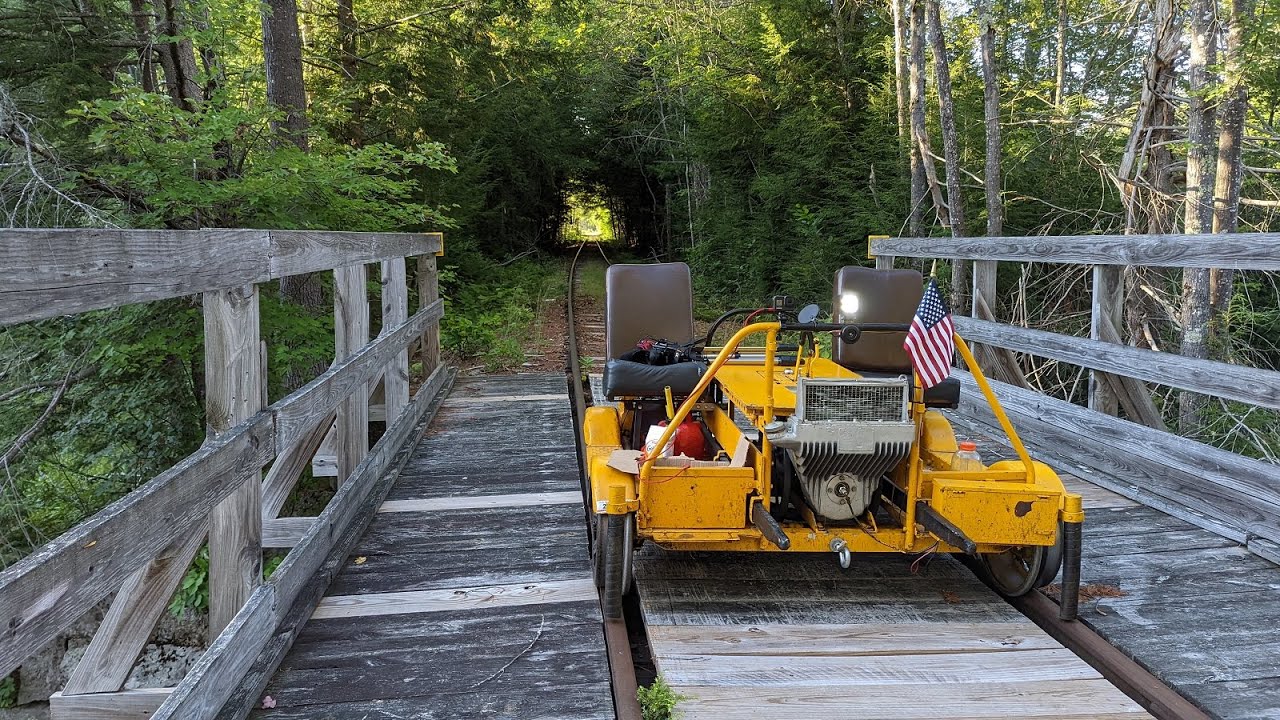 CVRTC Ossipee Line Time Lapse (B&M Conway Branch) - YouTube