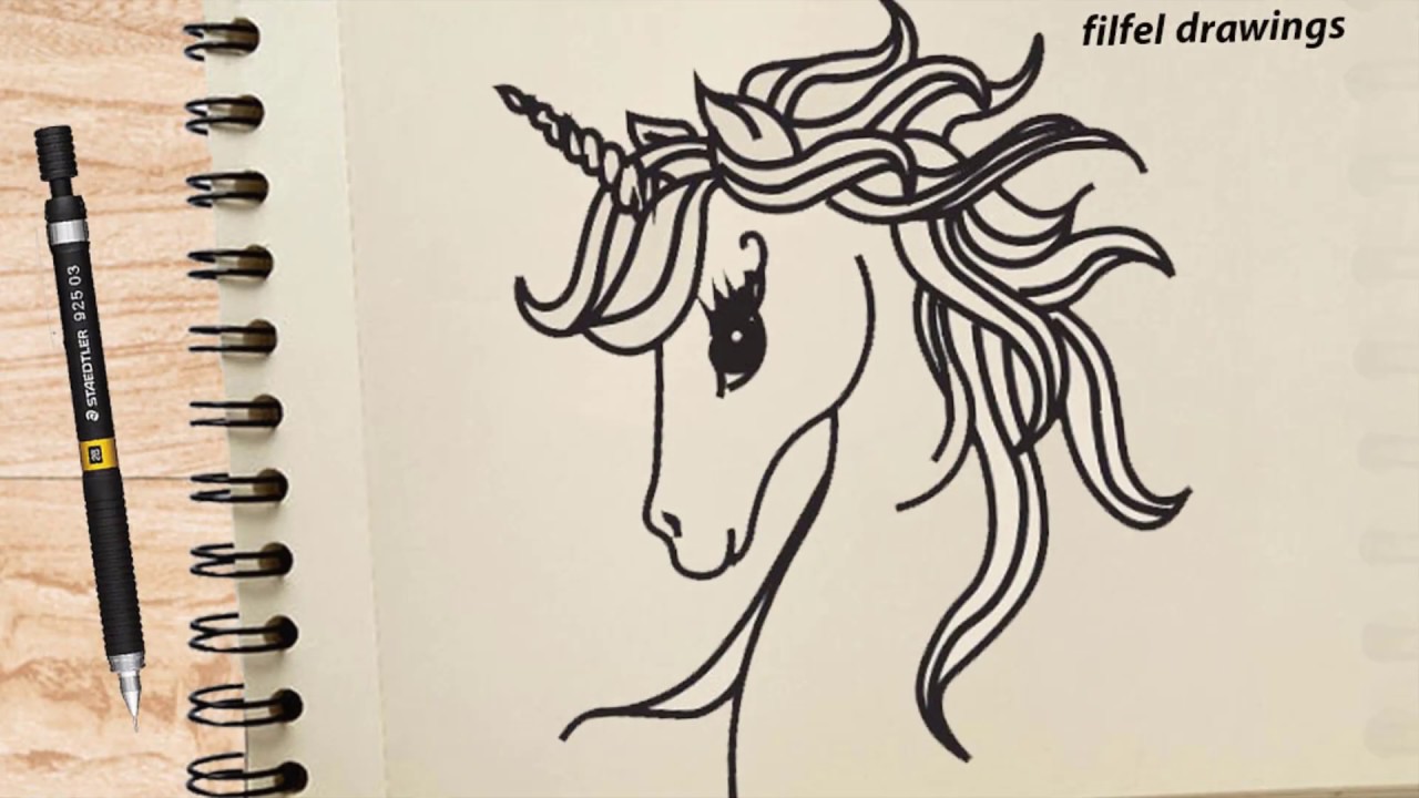 Tik Tok Drawing | easy drawing | Pencil drawing | how to draw a horse ...