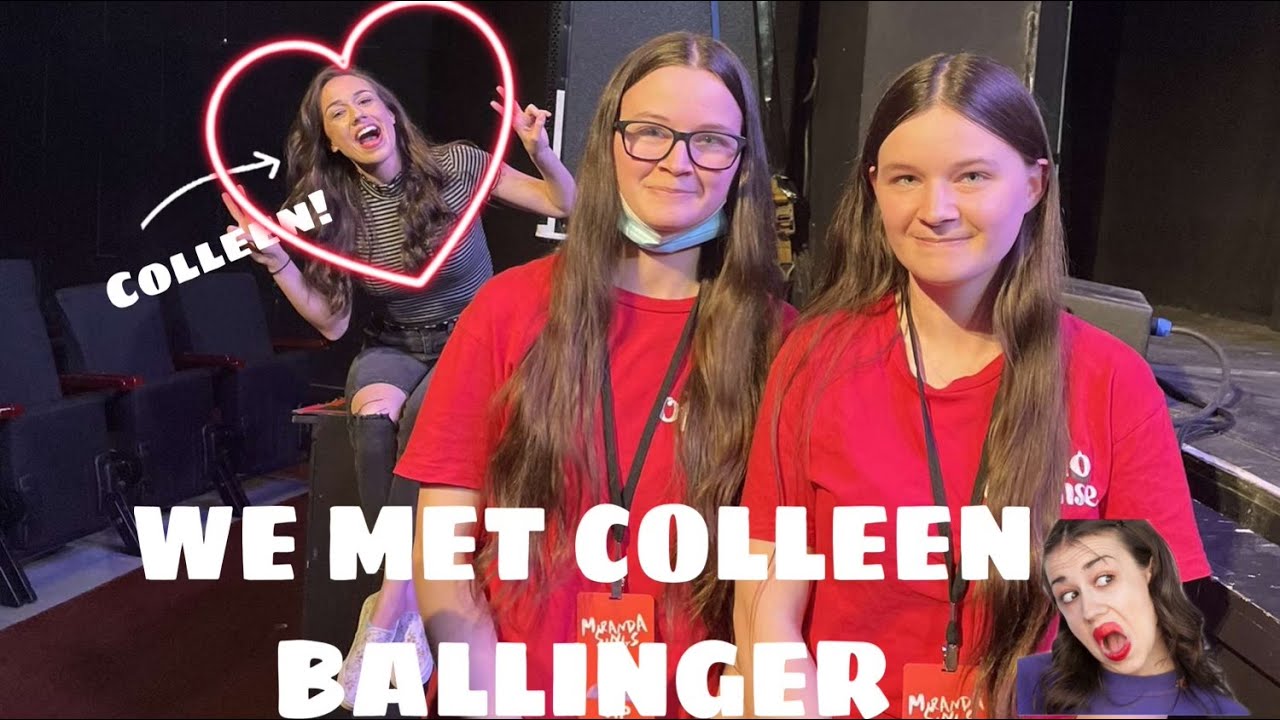 WE MET COLLEEN BALLINGER!! (Miranda Sings show Toronto-May 12th, 2022 ...