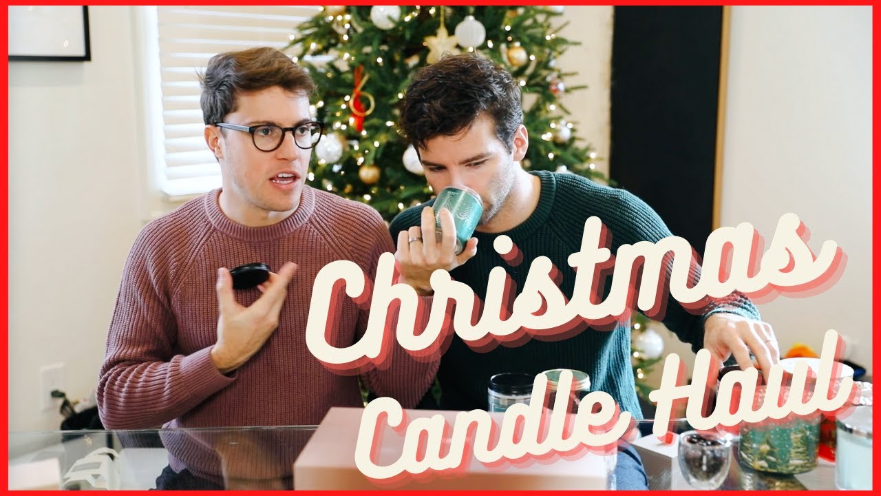 CHRISTMAS CANDLE HAUL || Christmas Candles || Taylor and Jeff - YouTube