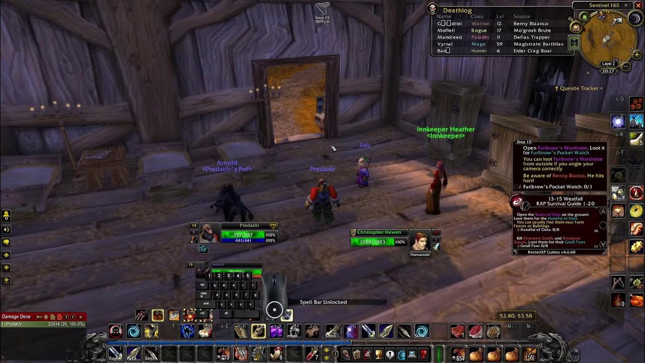 Wow HC grinding all classes to 60!!! - YouTube