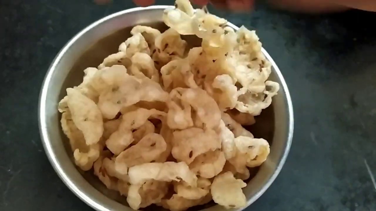 Crispy Sabudana sandige/ Sabbakki sandige - YouTube