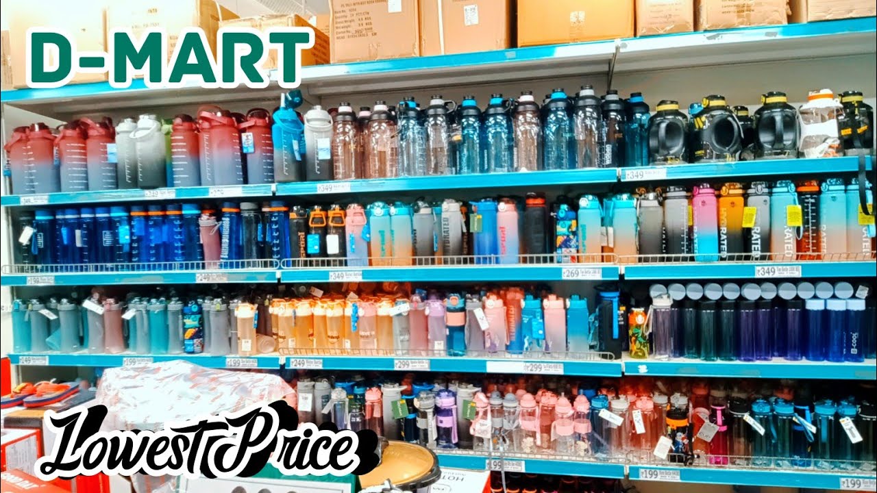 D-Mart Summer Offer's on Water Bottles 🏷️ - YouTube
