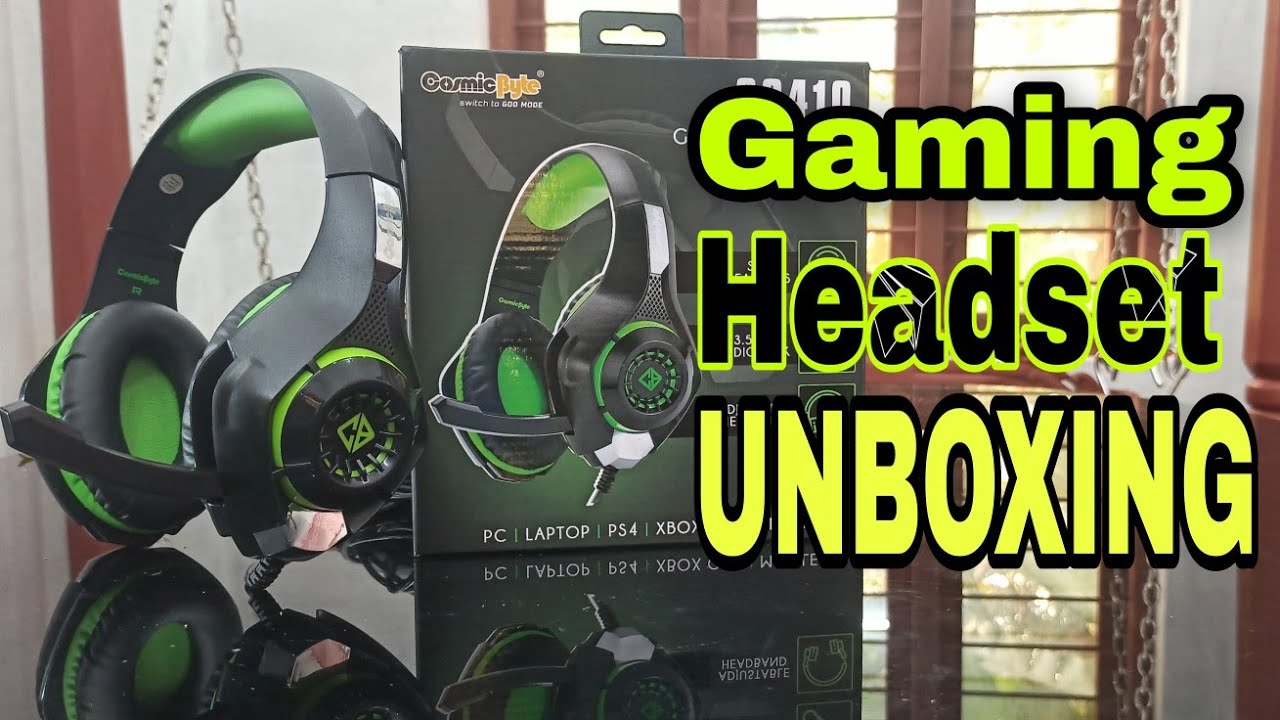 GAMING HEADSET UNBOXING - YouTube
