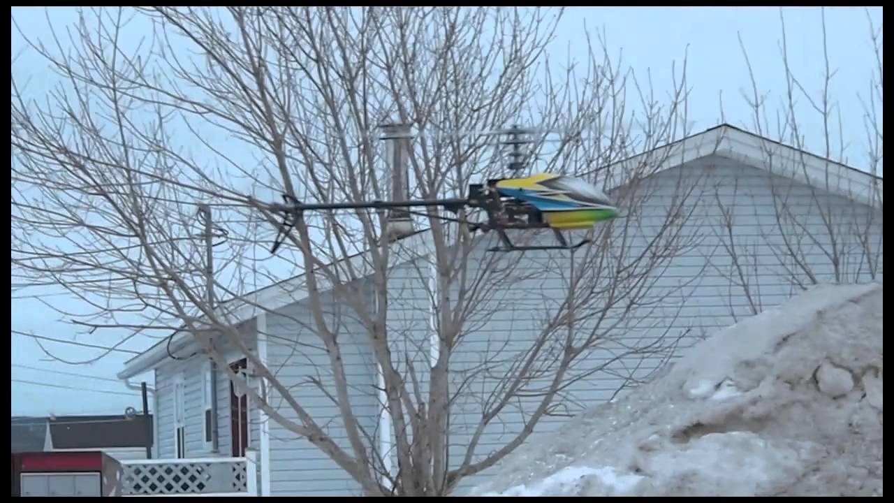 Dynam E-Razor 450 Carbon Fibre First Flight - YouTube