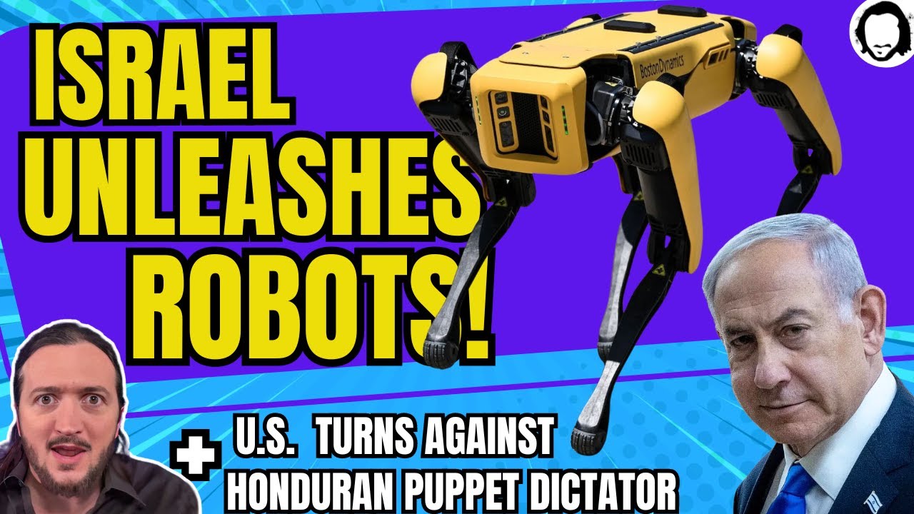 LIVE: Israel Using Gaza As Military Robot Testing Ground! (& much more ...