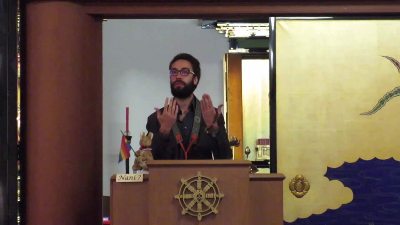 Enrique Galvan Alvarez — Dharma Talk — July 1, 2018 — Buddhist Church ...