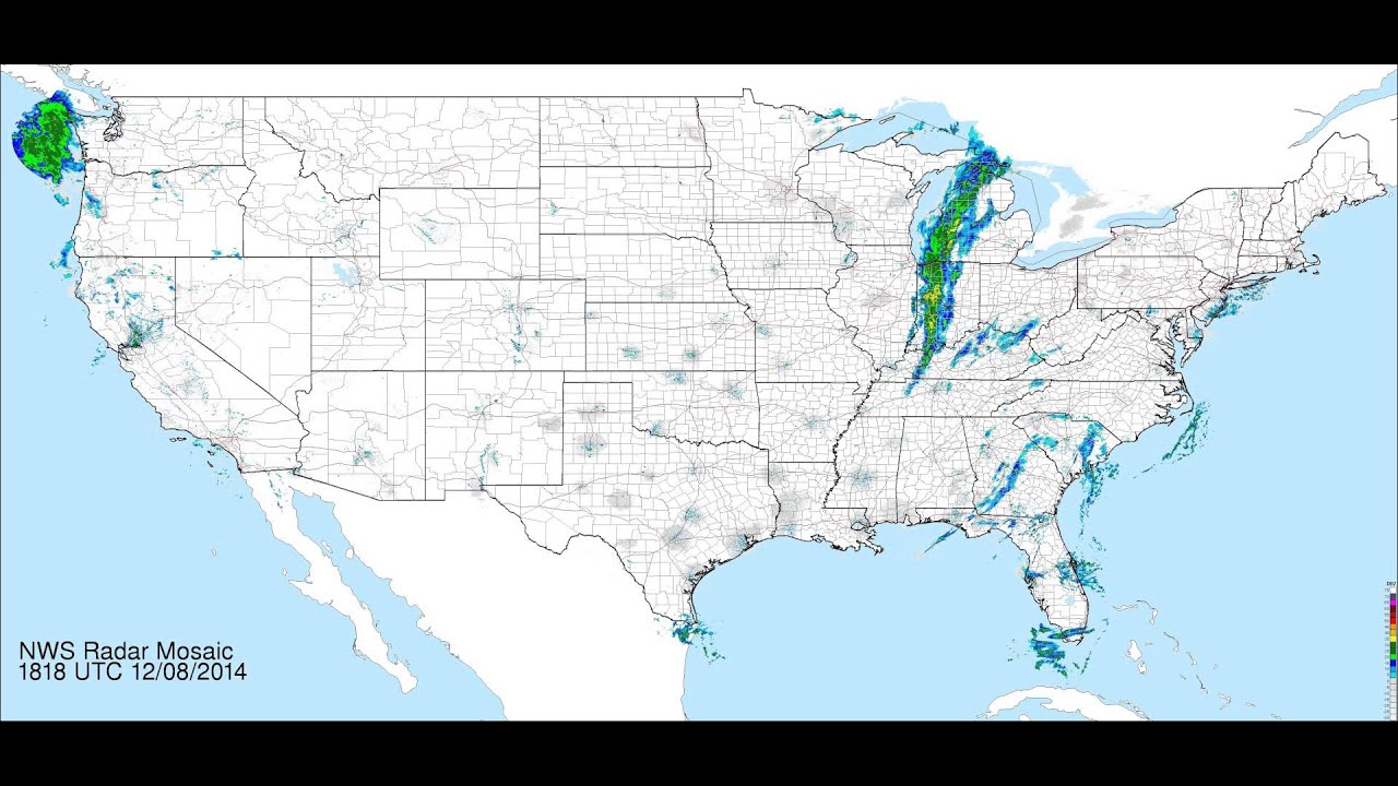 5 Day Weather Radar – Dec. 05 thru Dec. 10 - YouTube