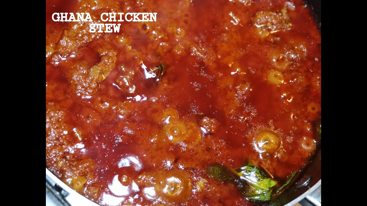 HOW TO MAKE AUTHENTIC GHANAIAN CHICKEN STEW - YouTube