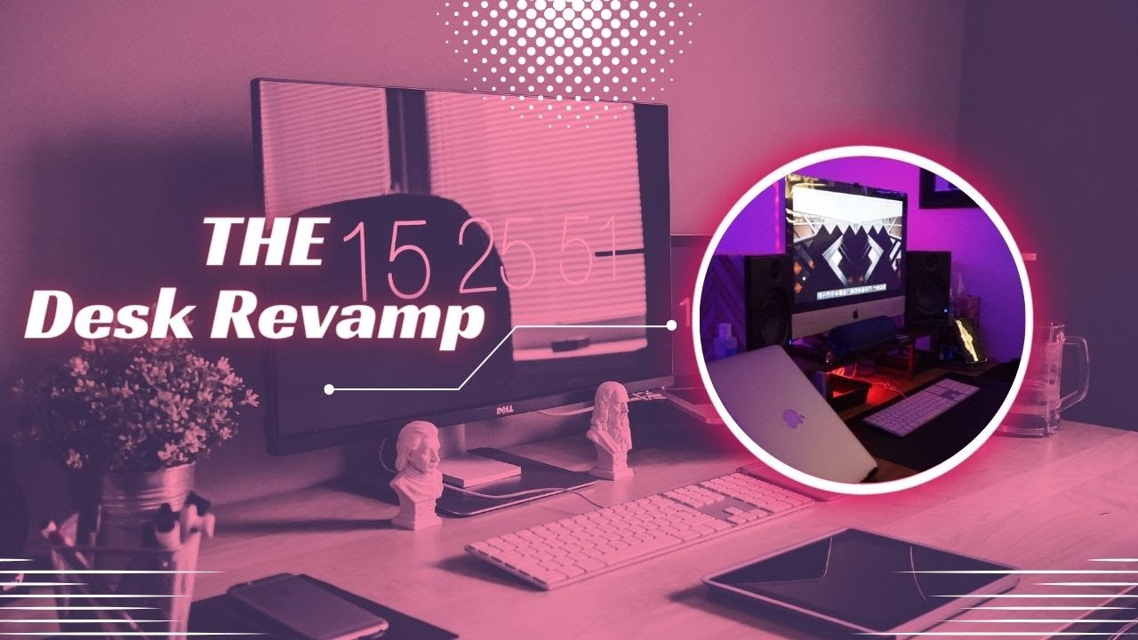 Mini Desk Revamp - YouTube