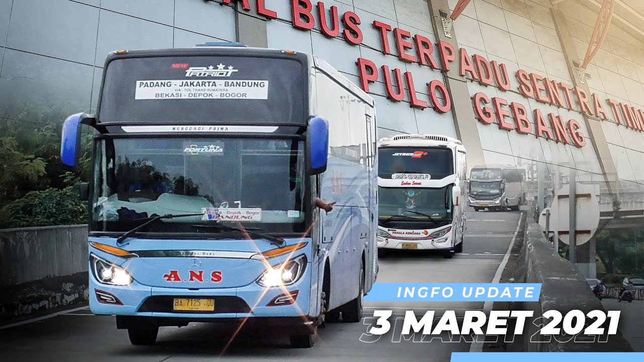 JAJARAN BUS KEREN NAN KECE di Terminal Terbesar Se-INDONESIAAAA ...