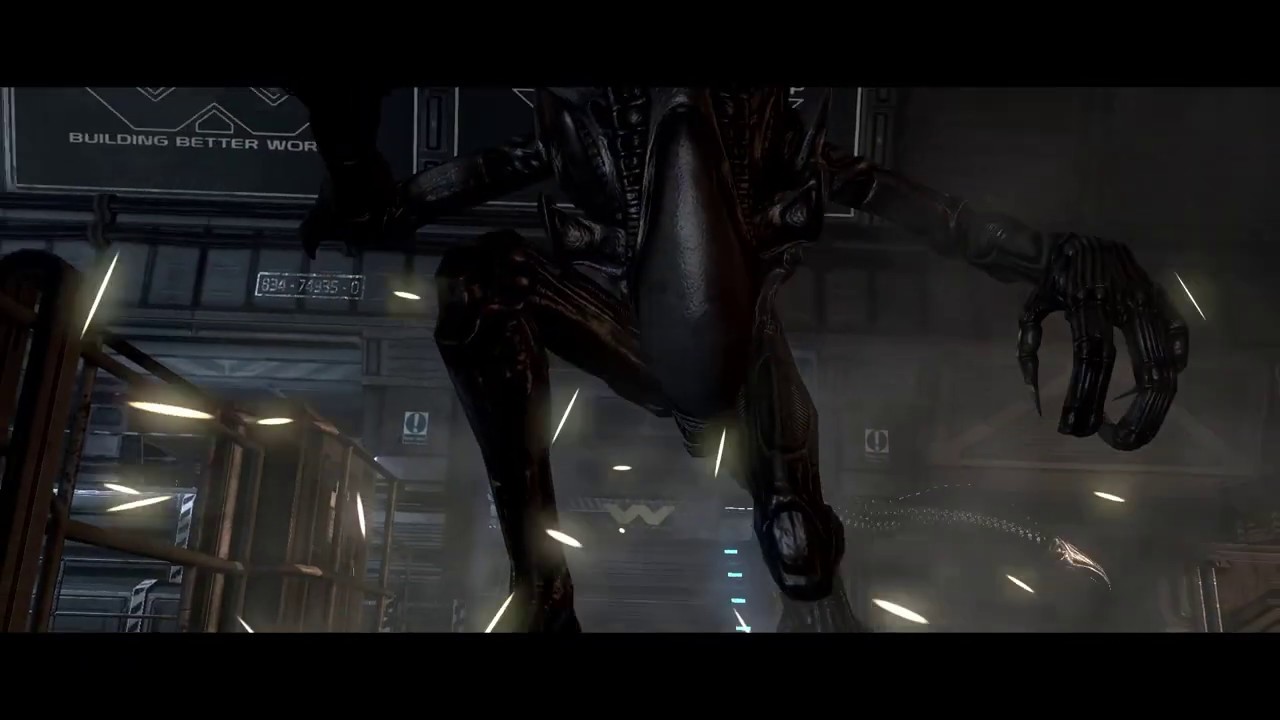 Aliens vs. Predator 2010 - Marine vs Praetorian (Boss Fight) - YouTube
