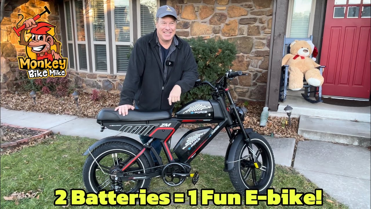 2x The Batteries, 2x The Fun! The G-Force ZM Electric Bike! - YouTube