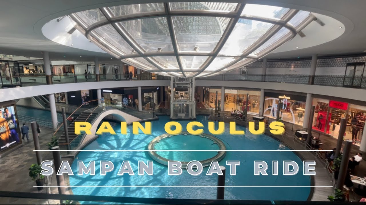 The Canal at Marina Bay Sands | Sampan (Boat) Ride | - YouTube