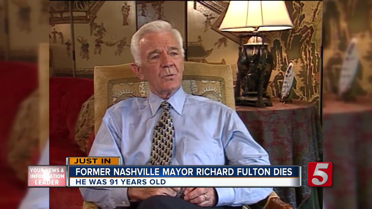 Former Mayor Richard Fulton dies - YouTube