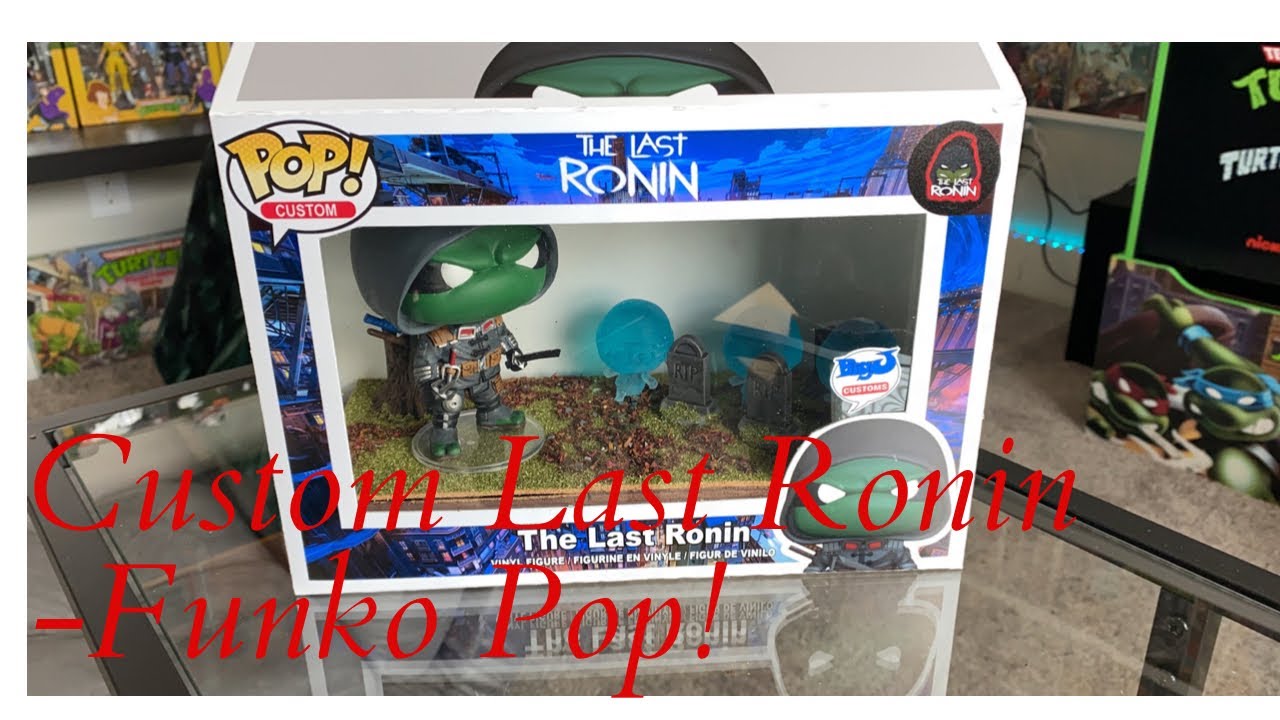 Custom TMNT Last Ronin Funko Pop! - Unboxing - YouTube