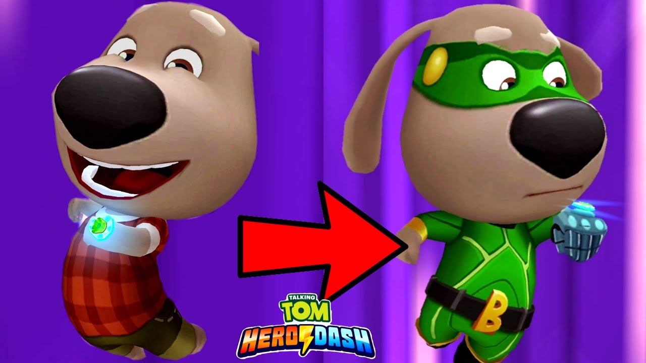 Talking Tom Hero Dash - Ben - Gameplay, Android - LILU - YouTube