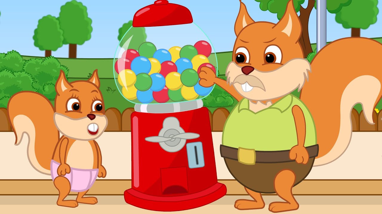 Bridie Squirrel in English - Twist the Other Way - Cartoon for Kids ...