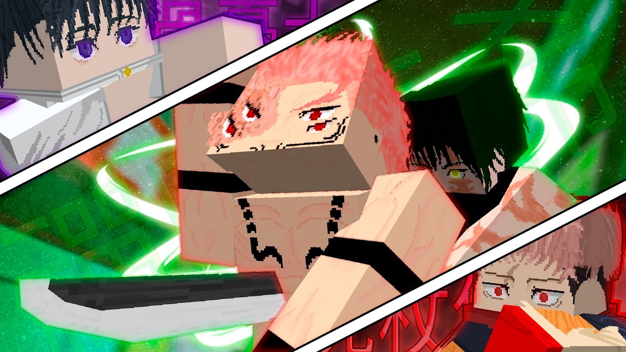 EU FIZ A LUTA DO SUKUNA VS MAKI DENTRO DO MINECRAFT!!! - YouTube