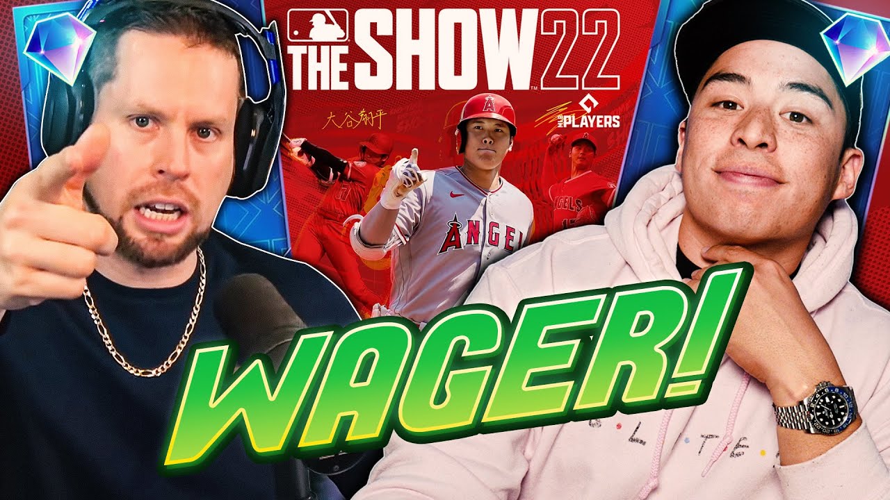 TROYDAN challenged me to a $100 MLB WAGER!! MLB The Show 22 - YouTube